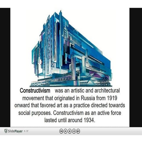 constructivism in from history of architecture | PDF