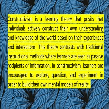 Constructivism Learning Theory.pptx