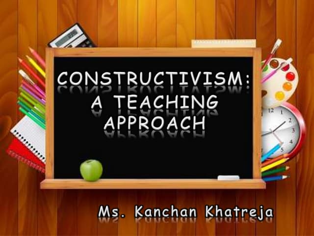 Constructivist Learning theory | PPTX