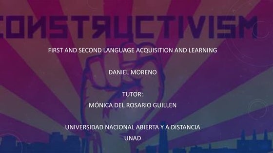 Constructivism_Daniel Moreno | PDF | Education