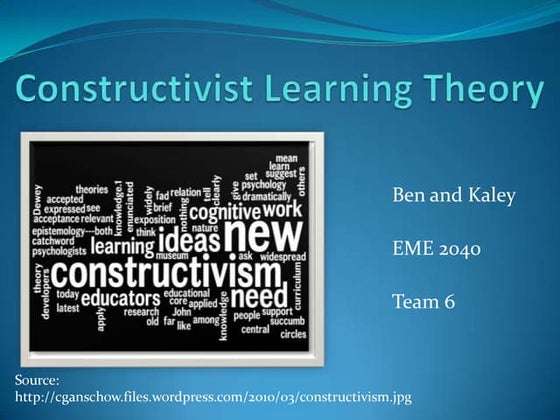 Constructivist Learning theory | PPT