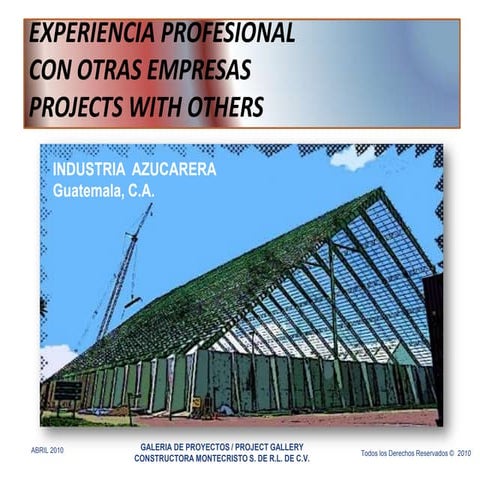 Constructora montecristo project gallery with others | PPTX