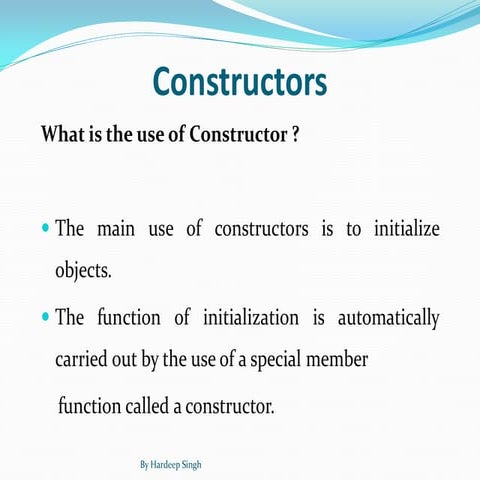 Constructor Destructorpdf