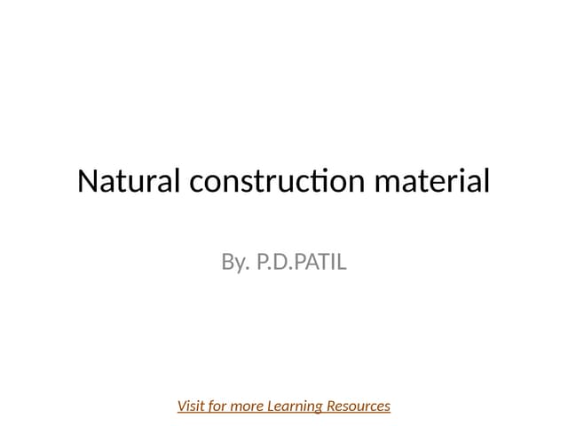 Material of construction | PPT