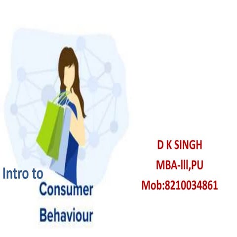 Consumer Behaviour | PPTX