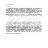 Consultant Bio | DOCX | Professional School | Postgraduate Education