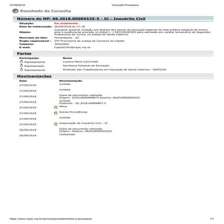 Consulta processos | PDF | Education
