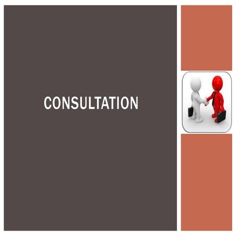 Consultation service | PPTX