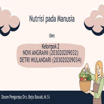 Panduan Lengkap Terapi Nutrisi bagi Masyarakat | PPTX