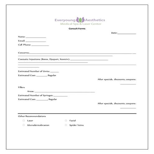 Consult forms | PDF
