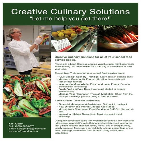 Creative Culinary Solutions | PDF