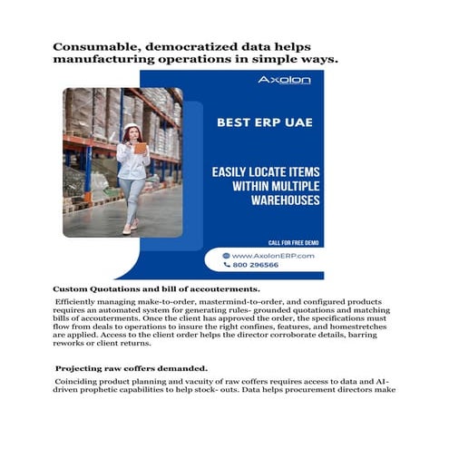 Process manufacturing in AX 2012 | PPTX