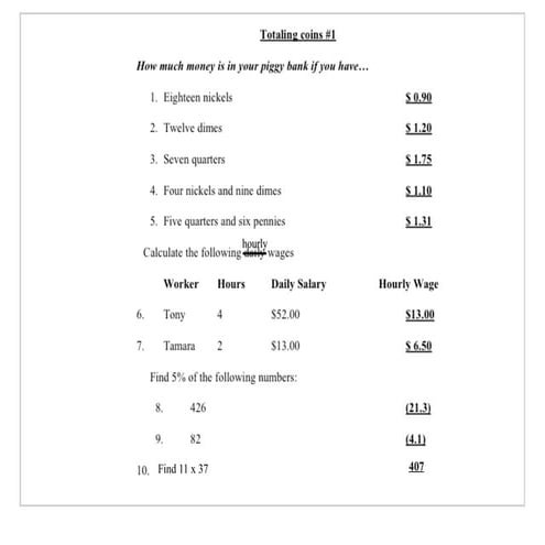 Consumer Math Slides September 11, 2007 | PDF | Credit Cards | Personal ...