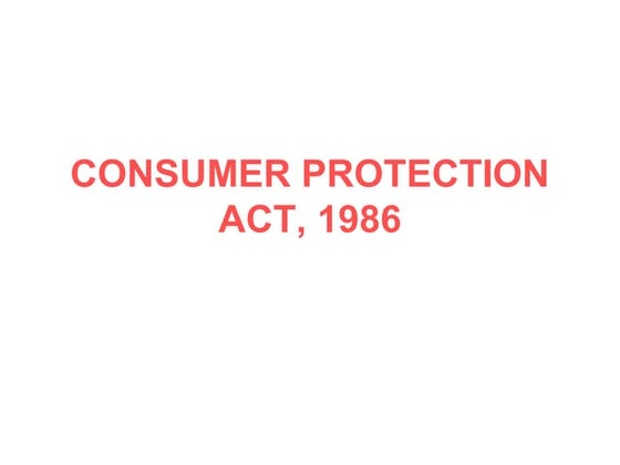 The Consumer Act of the Philippines | PPT