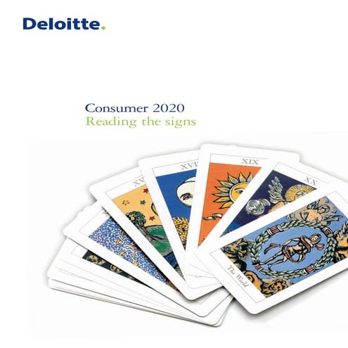 Consumer 2020 Reading The Signs | PDF