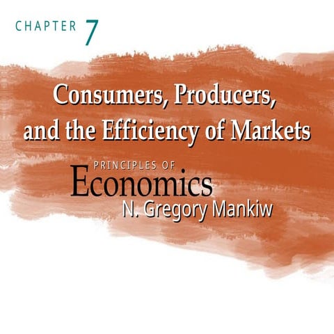 Consumer and Producers Surplus Microeconomics | PPT