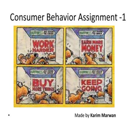 Consumer assign 1 | PPTX