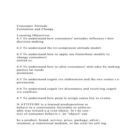 Consumer Attitude Formation and Change Learning Objectiv.docx