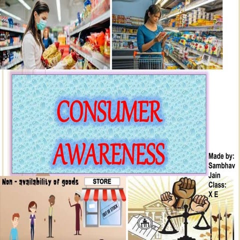 Consumer awareness class 10th PPT