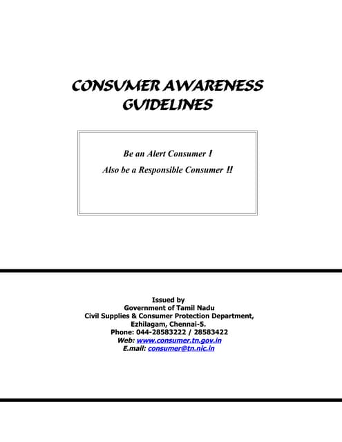 Consumer protection | PDF