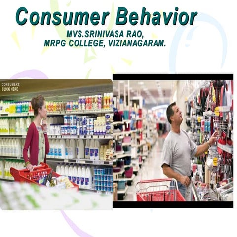 Consumer behavior | PPT