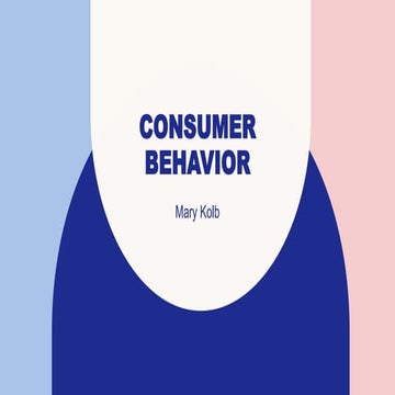 Consumer Behavior .pptx