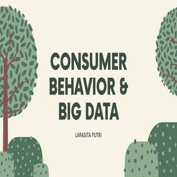 Consumer Behavior & Big Data | PDF