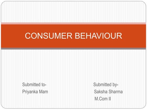 economics project consumer awareness | PDF