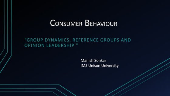 Slides2 Consumer Behaviour | PPT