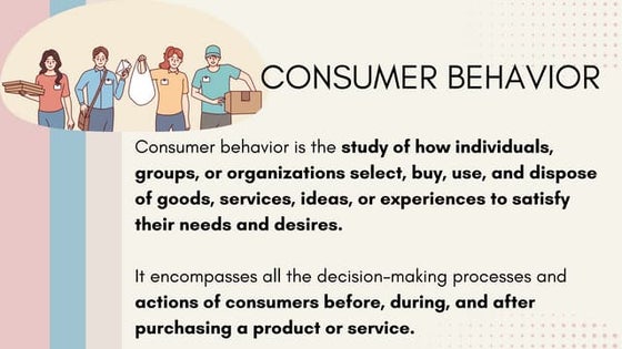 Consumer Behavior a commentary on Marketing | PPT