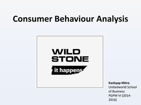 Questionnaire on consumer behaviour on cosmetic product | PDF