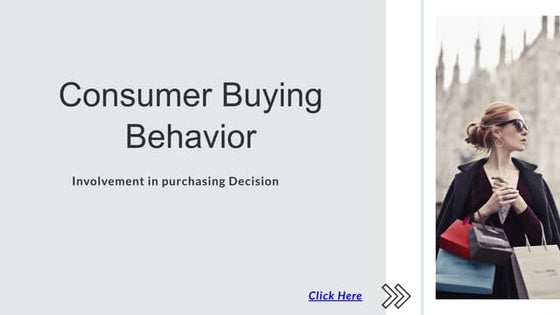 Types of consumer buying behaviour | PPTX