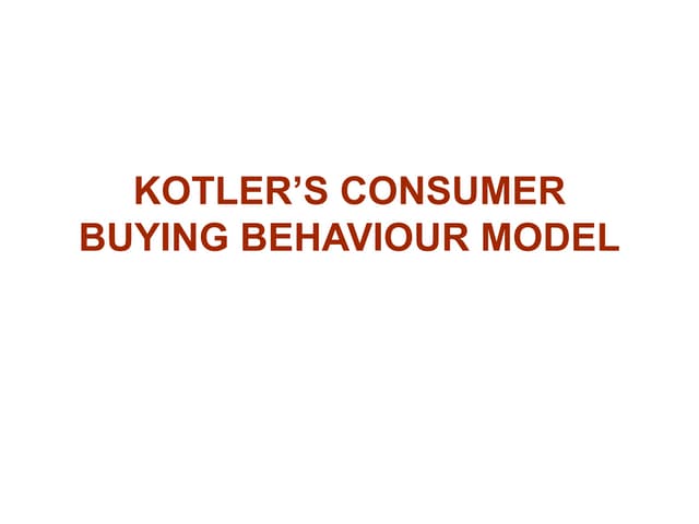 Engel kollat blackwell model | PPTX