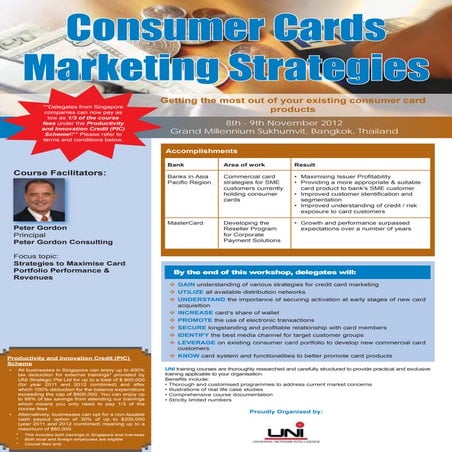 Consumer cards marketing strategies (thai) alex | PDF