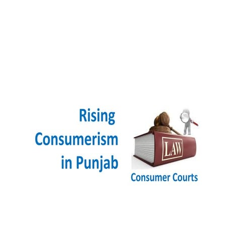 Consumer Courts in Punjab | PPT