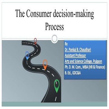Consumer decision making process | PPT