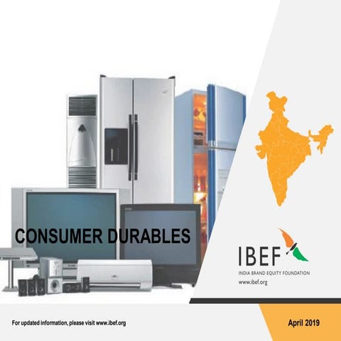 Consumer Durables Sector Report - April 2019 | PDF
