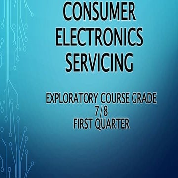 CONSUMER ELECTRONICS SERVICING.pptx