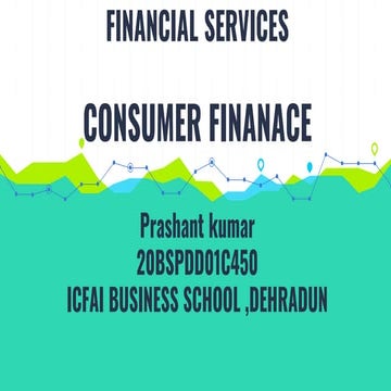 Consumer Finance | PPTX
