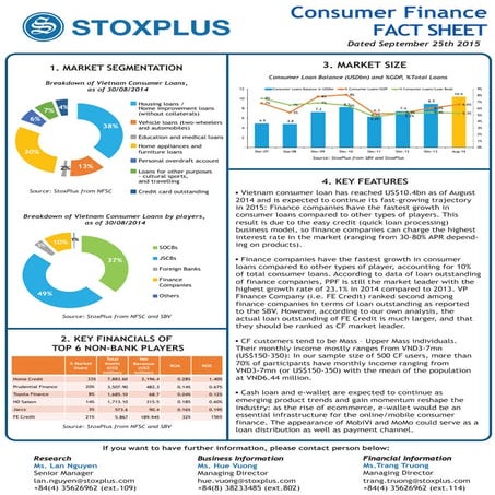 Vietnam Consumer finance factsheet | PDF