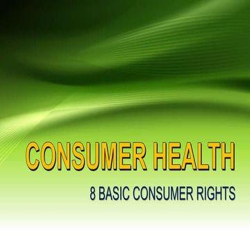 Consumerhealth 180612120251(1) | PPT