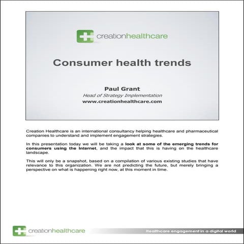 Consumer health trends | PDF
