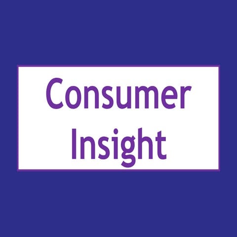 Consumer Insight | PPTX