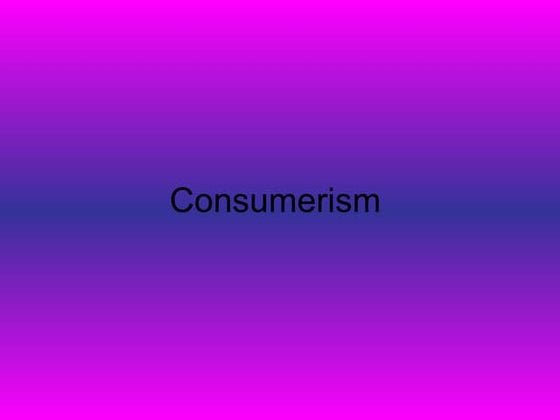 The eight basic consumer rights | DOC | Law