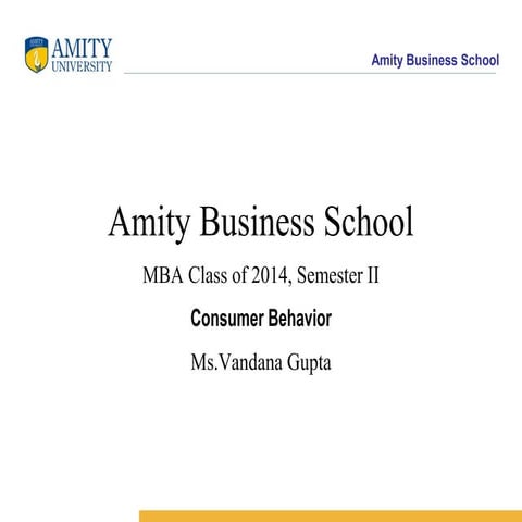 Consumer learning | PPT