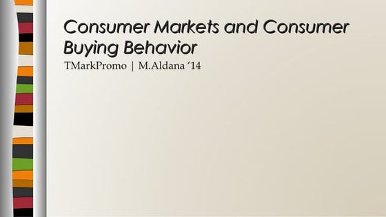 Factors Affecting Consumer Behavior | PPT