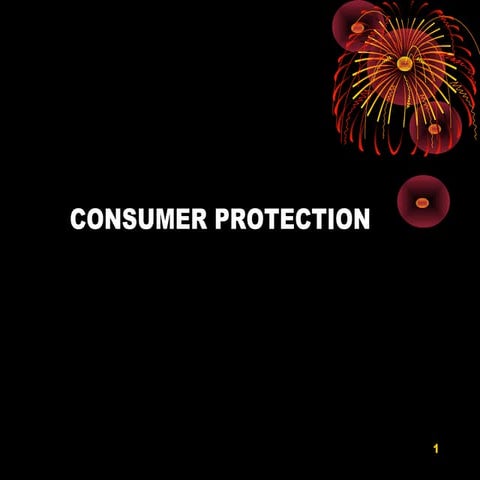 Consumer protection | PPT