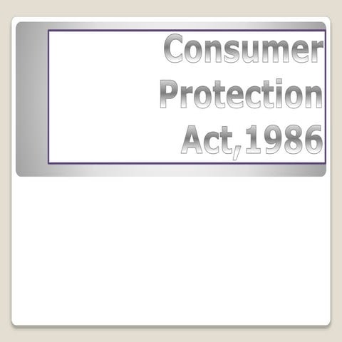 Consumer Protection Agencies.ppt