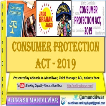 Consumer protection act 2019 | PDF