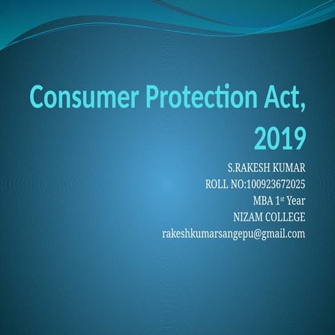 COPRA CONSUMERPROTECTIONACT-RAKESH PPT.pptx